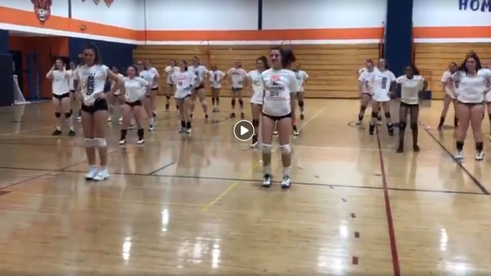 Solvay High School Volleyball Teams Surprise Coach Days Before Her