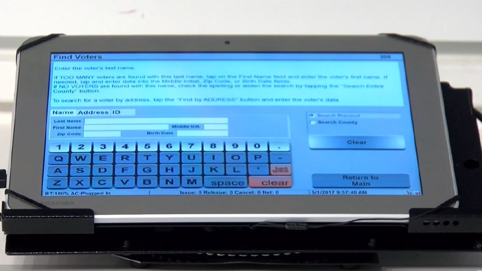 New electronic poll books will greet Jefferson County voters | WTOV