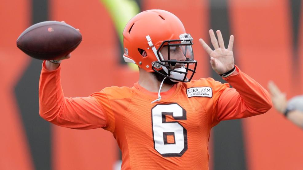 WATCH: Baker Mayfield scores first NFL preseason TD in debut | KOKH