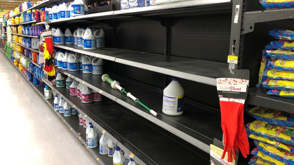 How to make disinfectant at home as cleaners fly off of store shelves ...