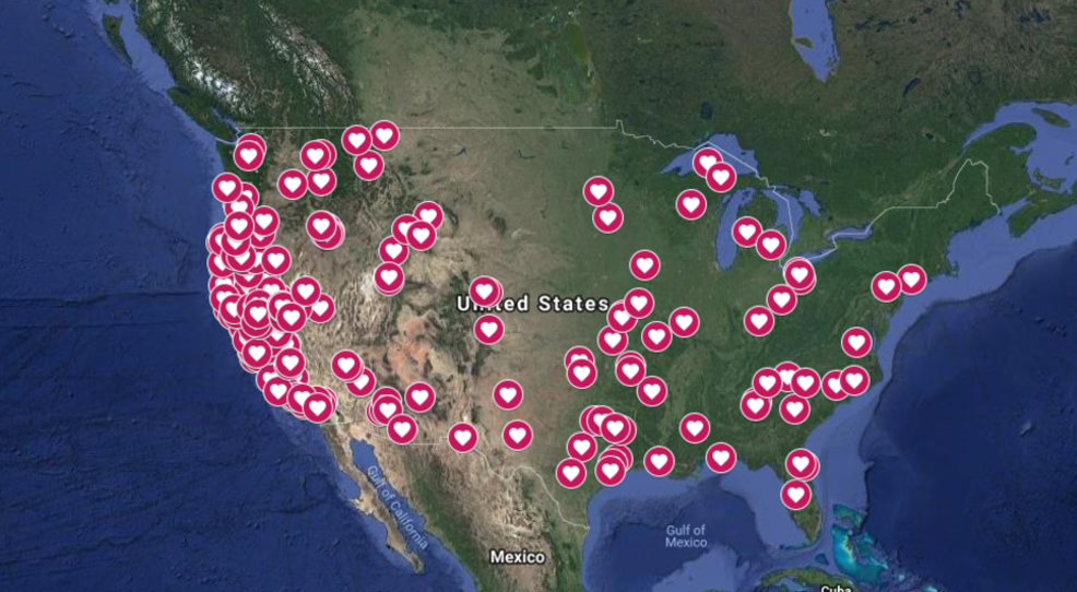 Camp Fire map shows how survivors have moved all over U.S. to start ...