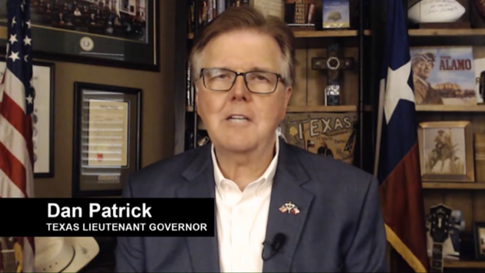 Lt. Governor Dan Patrick sends out video congratulating high school ...