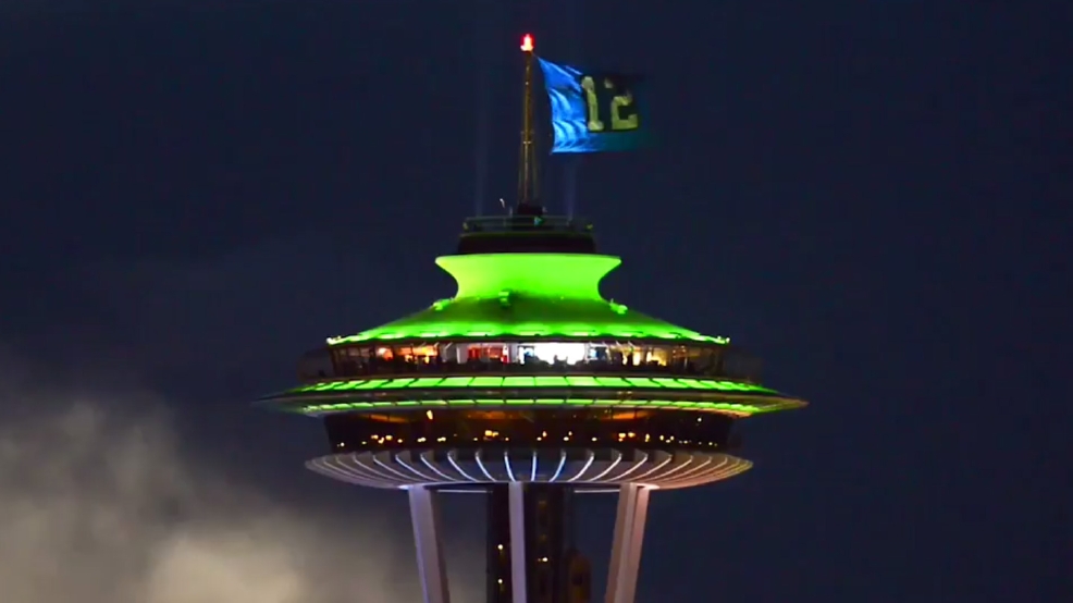 Seahawks' Ricardo Lockette to raise '12' flag atop Space Needle Friday ...